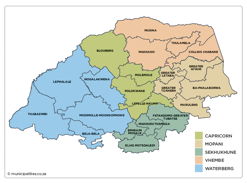 Lephalale Local Municipality (LIM362) - Municipalities Info Gov
